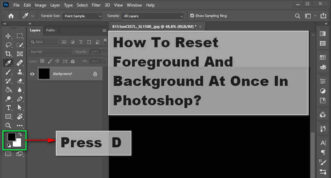 How To Change Foreground Color In Photoshop
