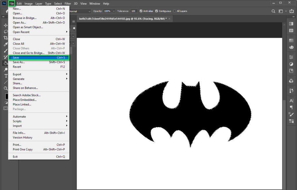 How To Trace Over A Picture In Photoshop?