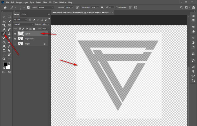 How To Trace Over A Picture In Photoshop?