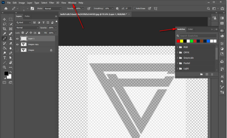 How To Trace Over A Picture In Photoshop?