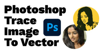 How To Trace Over A Picture In Photoshop?