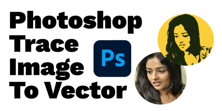 How To Trace Over A Picture In Photoshop?