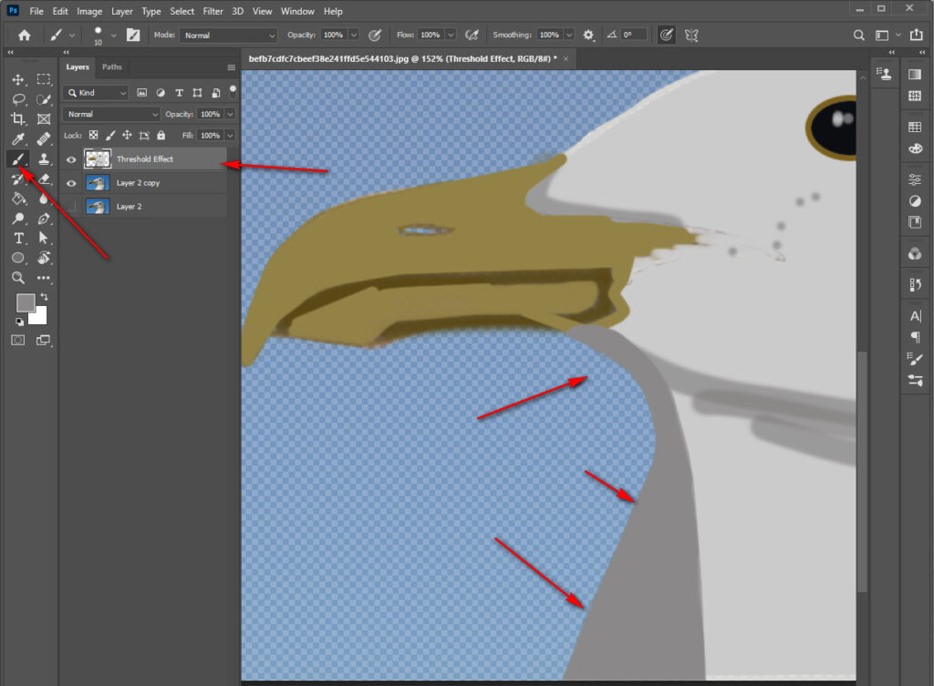 How To Trace Over A Picture In Photoshop?