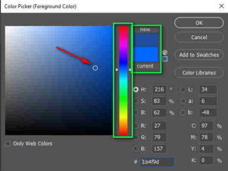 How To Change Foreground Color In Photoshop