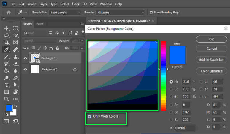 How To Change Foreground Color In Photoshop