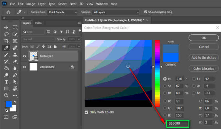 How To Change Foreground Color In Photoshop